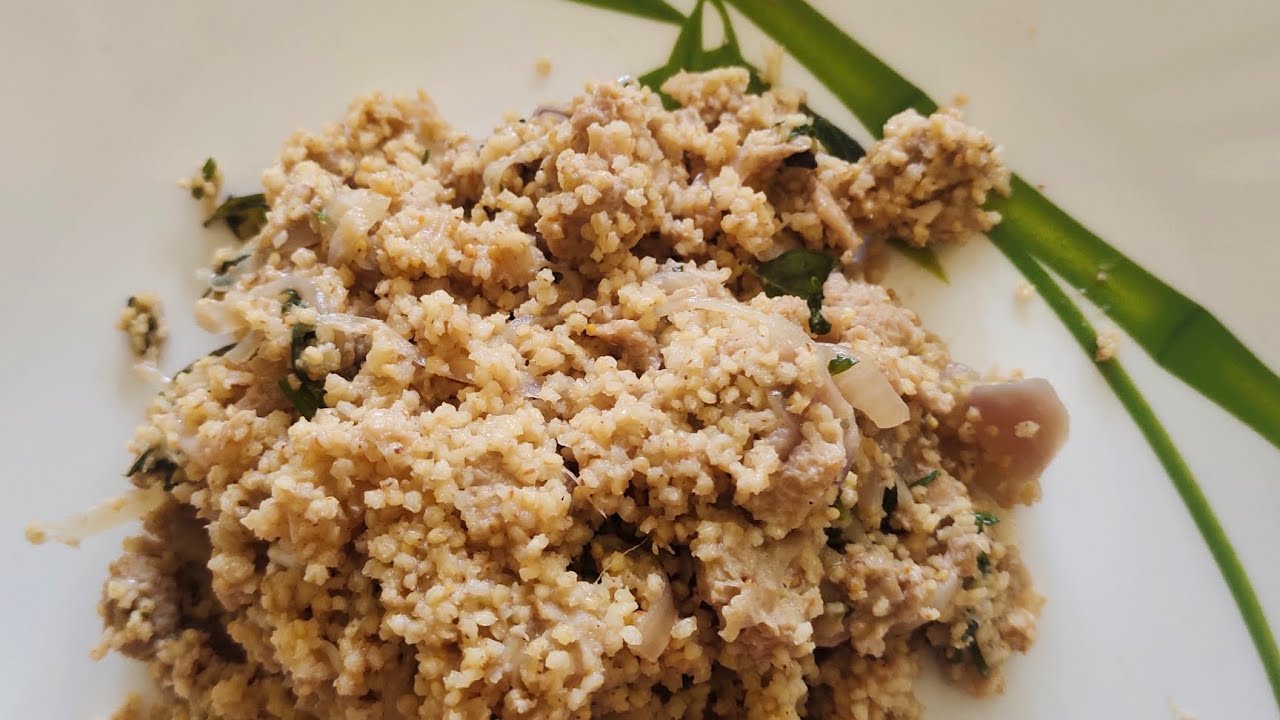 foxtail millet coconut milk rice/thinai thengai paal sadham # ...