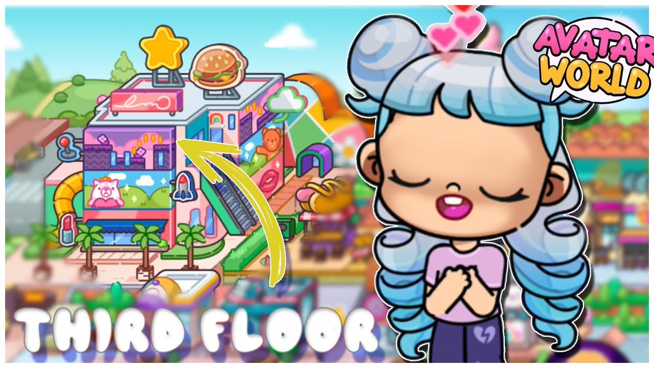 UPDATE in THE MALL. COOL THIRD FLOOR in Avatar World - YouTube