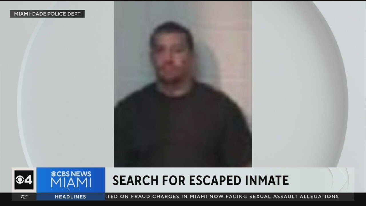 Search is on for escaped federal inmate - YouTube