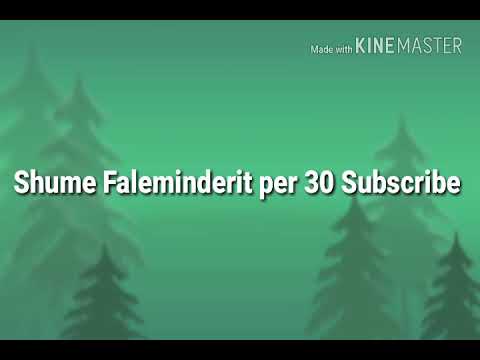 Shume Faleminderit per 30 Subscribe - YouTube