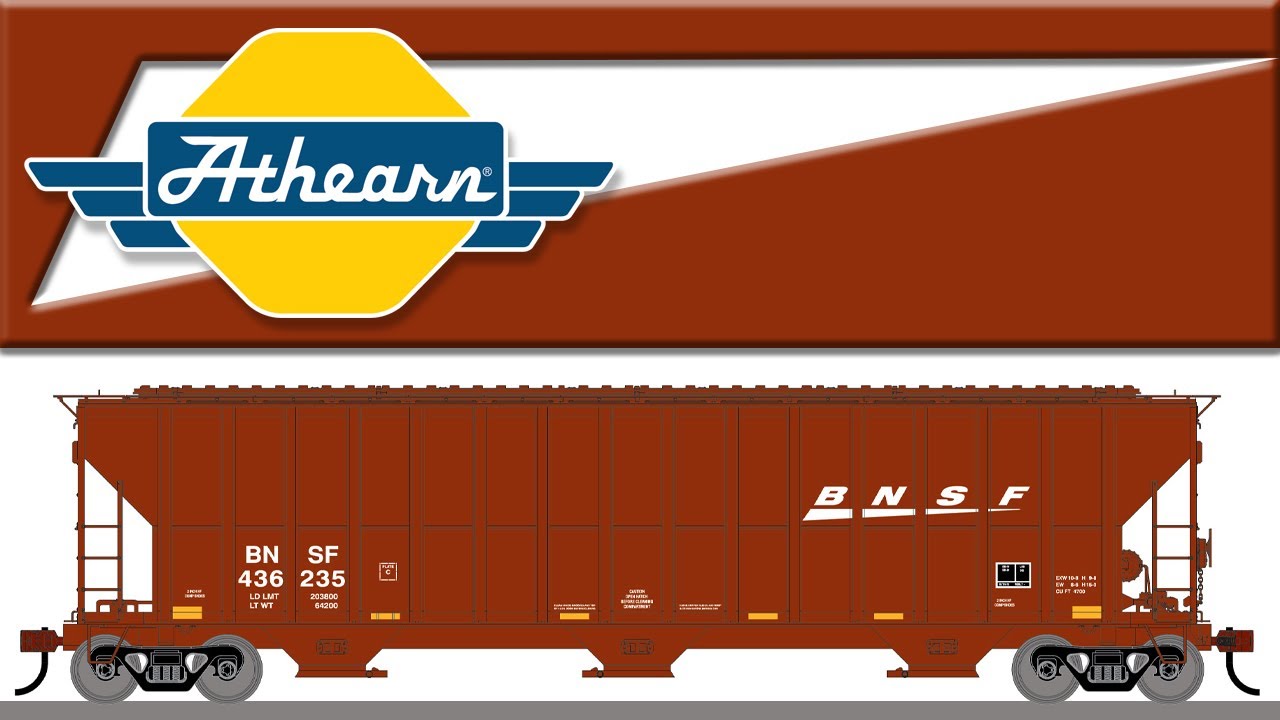 Train Tuesday 11/19/24: Athearn HO FMC 4700 Covered Hoppers & 60ft ...
