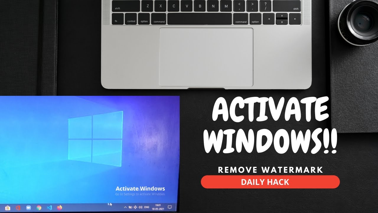 Remove Windows Activate Watermark | Daily Hack - YouTube