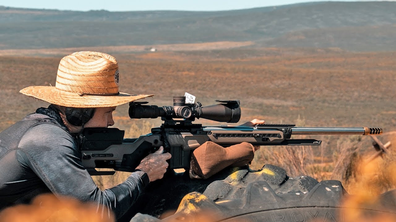 Retro PRS Custom .308 Rifle Match Day - YouTube