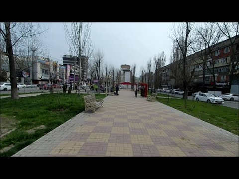 Walking Makhachkala.  From Akushinsky Avenue to Agasiev Street (April 9, 2021)