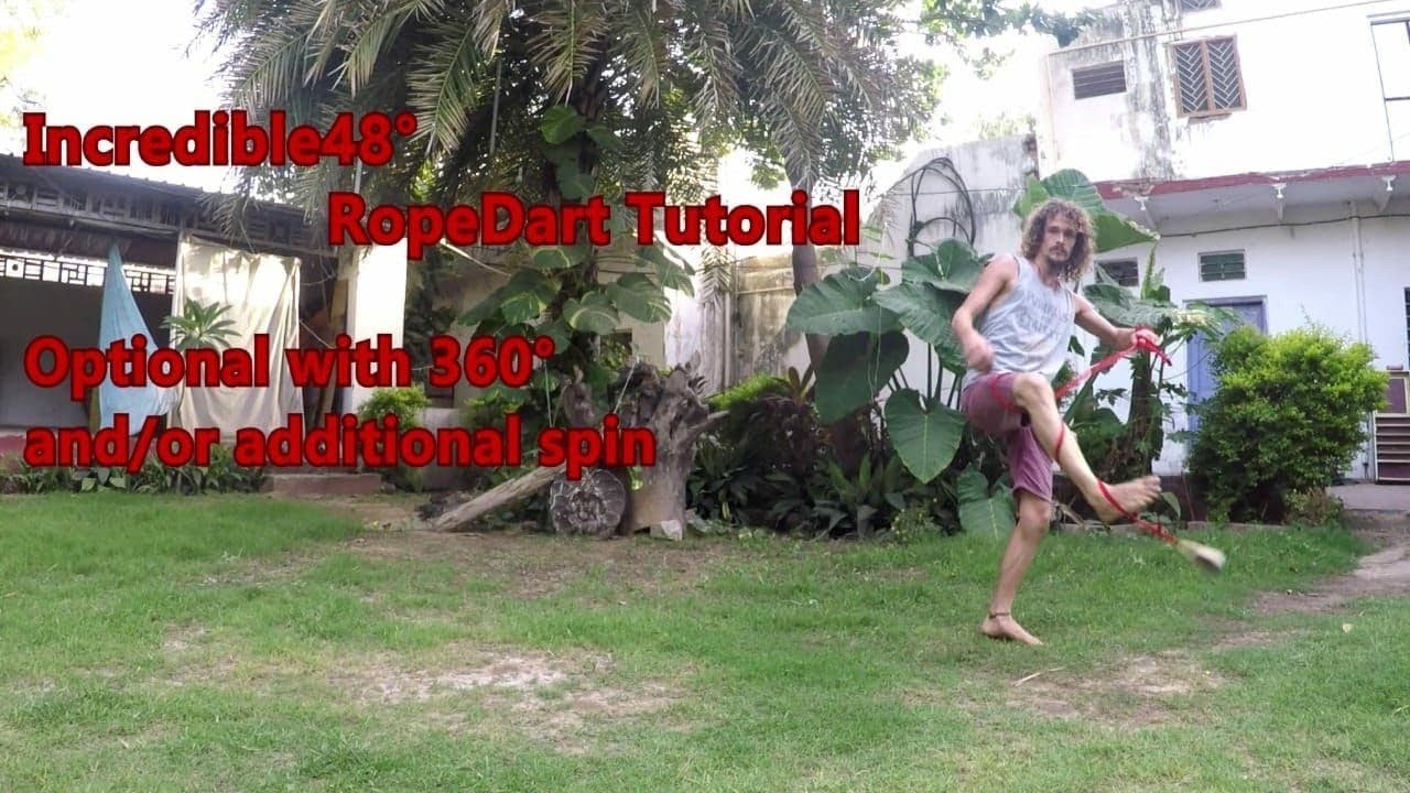Incredible48° Rope Dart Tutorial - YouTube