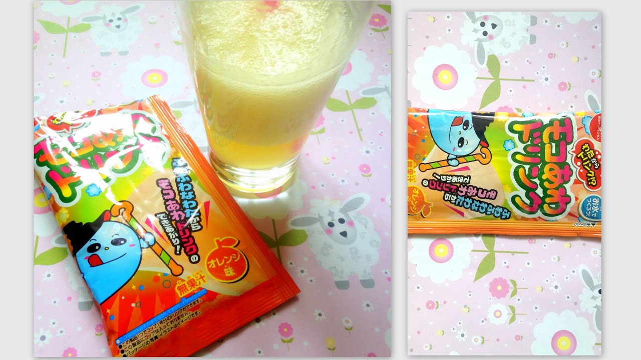 Słodycze Japońskie - Moko Awa Bubble DIY Shake Drink - - YouTube
