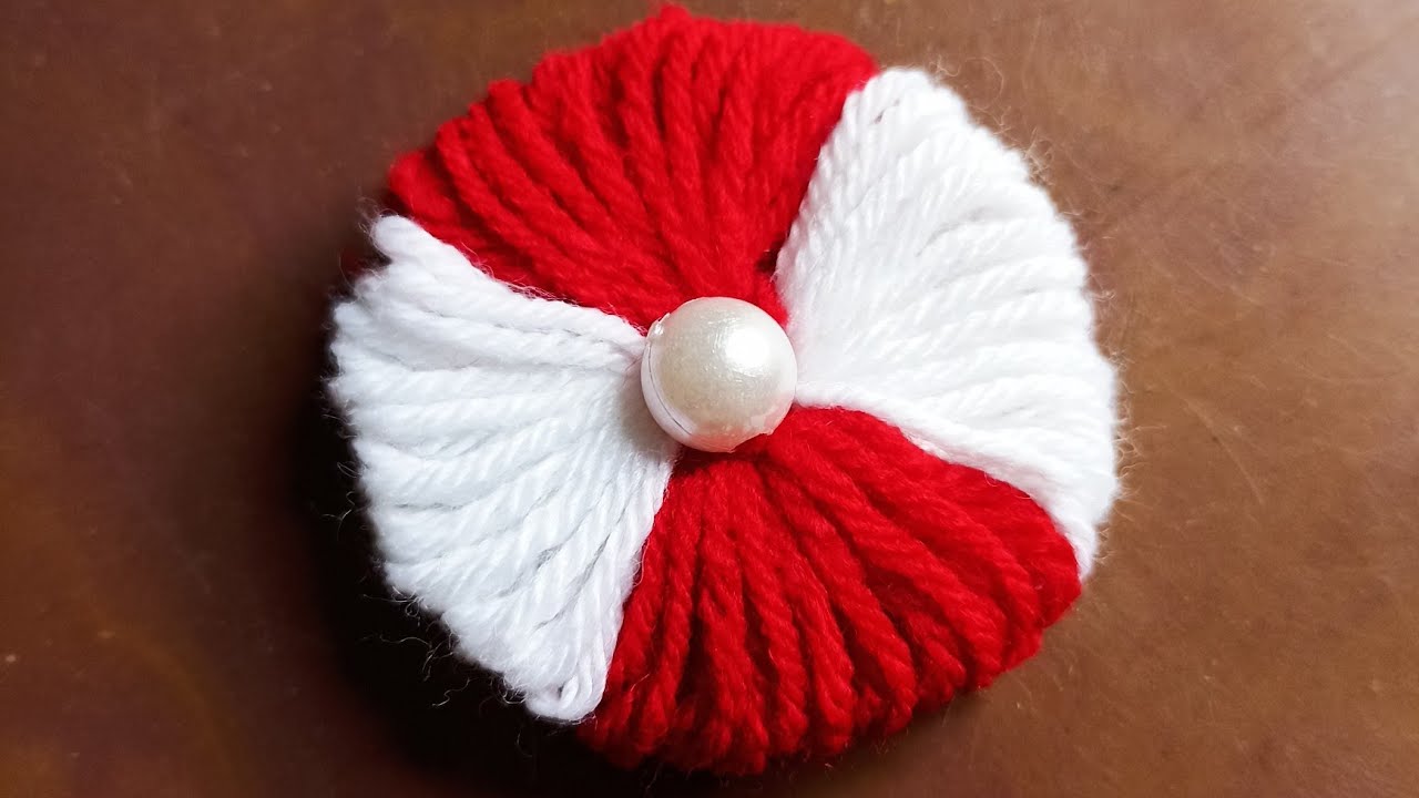 It's So Easy Woolen Craft Idea With Fork !! Hand Work And Hand ...