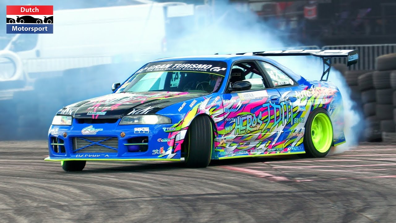 450HP Nissan Skyline R33 - DRIFTING ! - YouTube