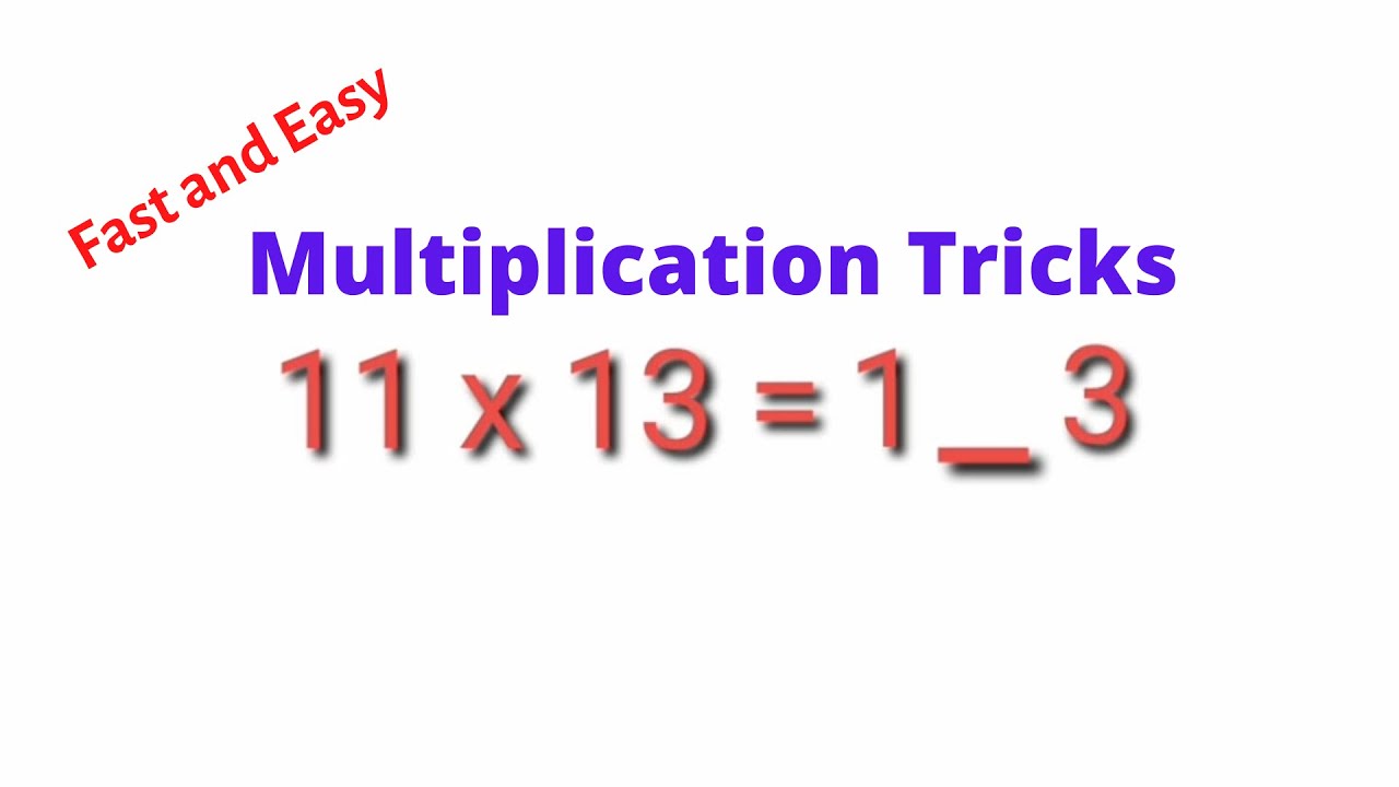 Fast And Easy Multiplication Tricks YouTube fast-and-easy-multiplication-tricks-youtube