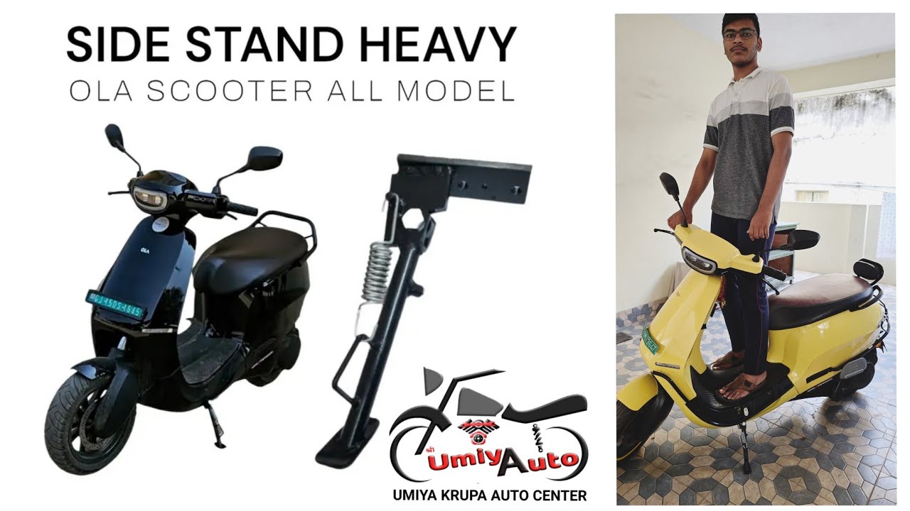 Ola Scooter Side Stand Installation and Quality - YouTube