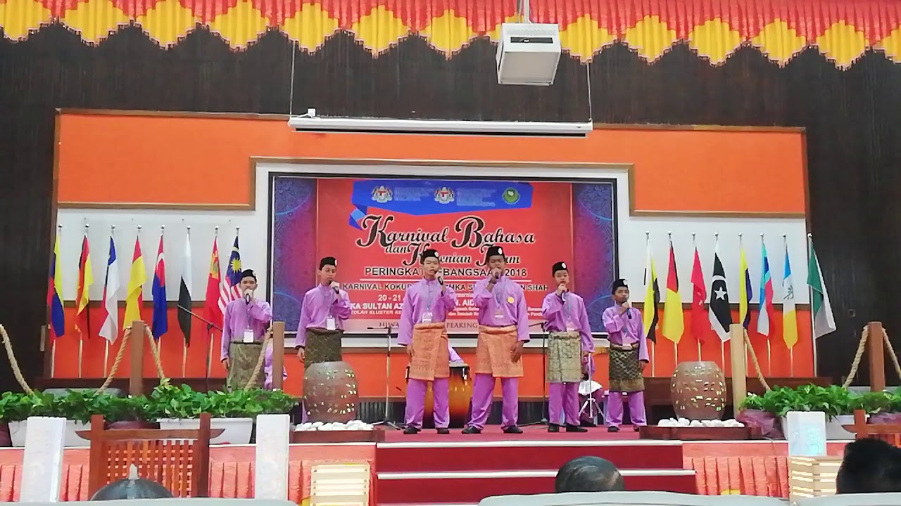 Karnival Nasyid Sekolah Kluster Kebangsaan 2018 - SMKA Sik - YouTube