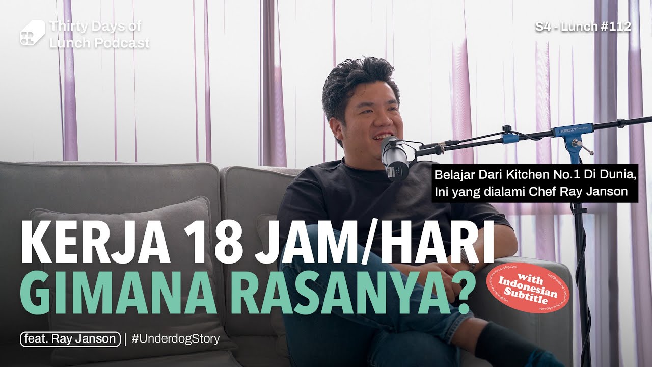 Lunch #112: Chef Ray Janson Radio -- Podcast F&B #1 Indonesia & Founder Bura Bura - YouTube