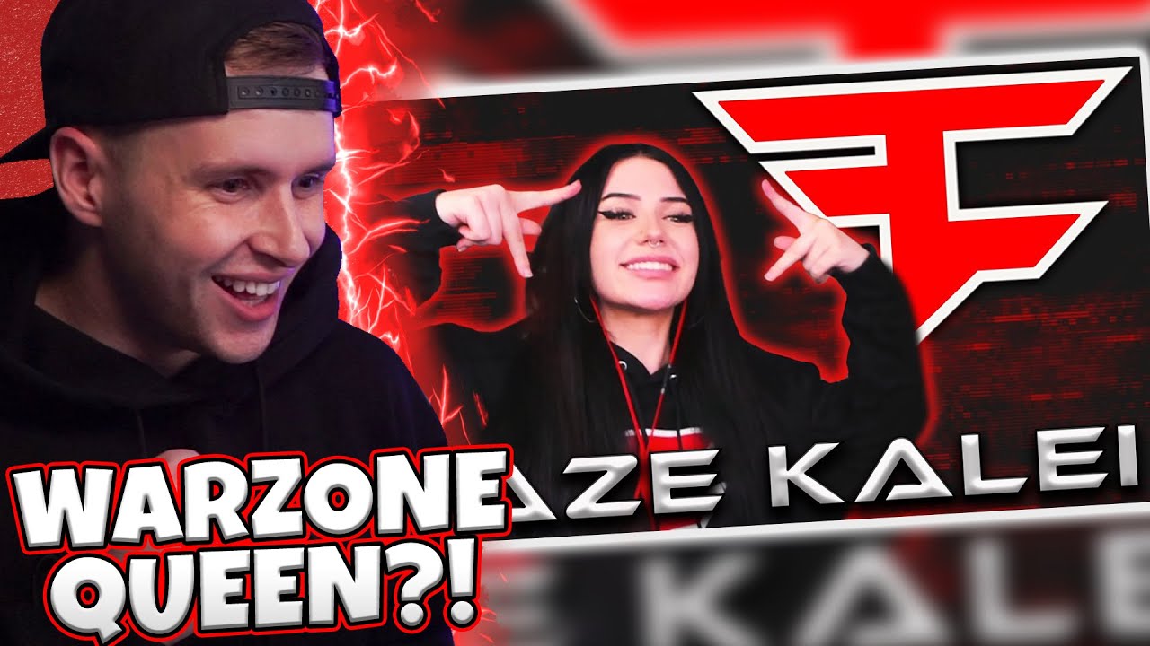 FaZe Kalei ist die BESTE SNIPERIN in Warzone?! | FaZe Kalei Gameplay ...