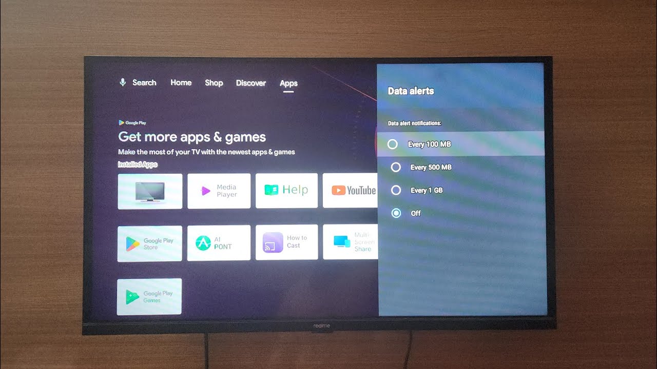 🔥Set Data Usage alerts in Realme TV | Data alerts Notification | 🔥 ...
