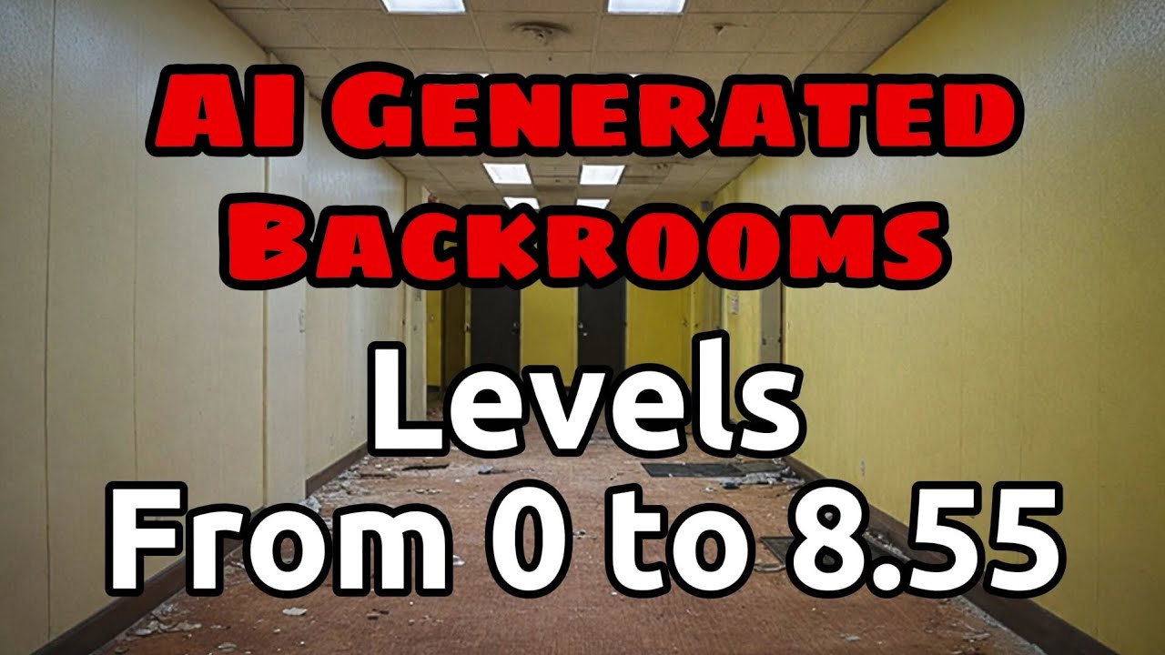 AI Generated backrooms Levels | The Main nine levels and sub-Levels ...