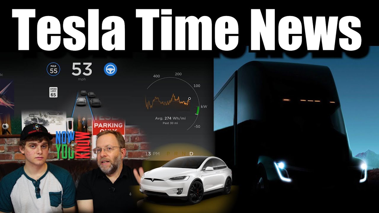 Tesla Time News - Tesla Software Updates, Tesla Semi Unveiling and more ...