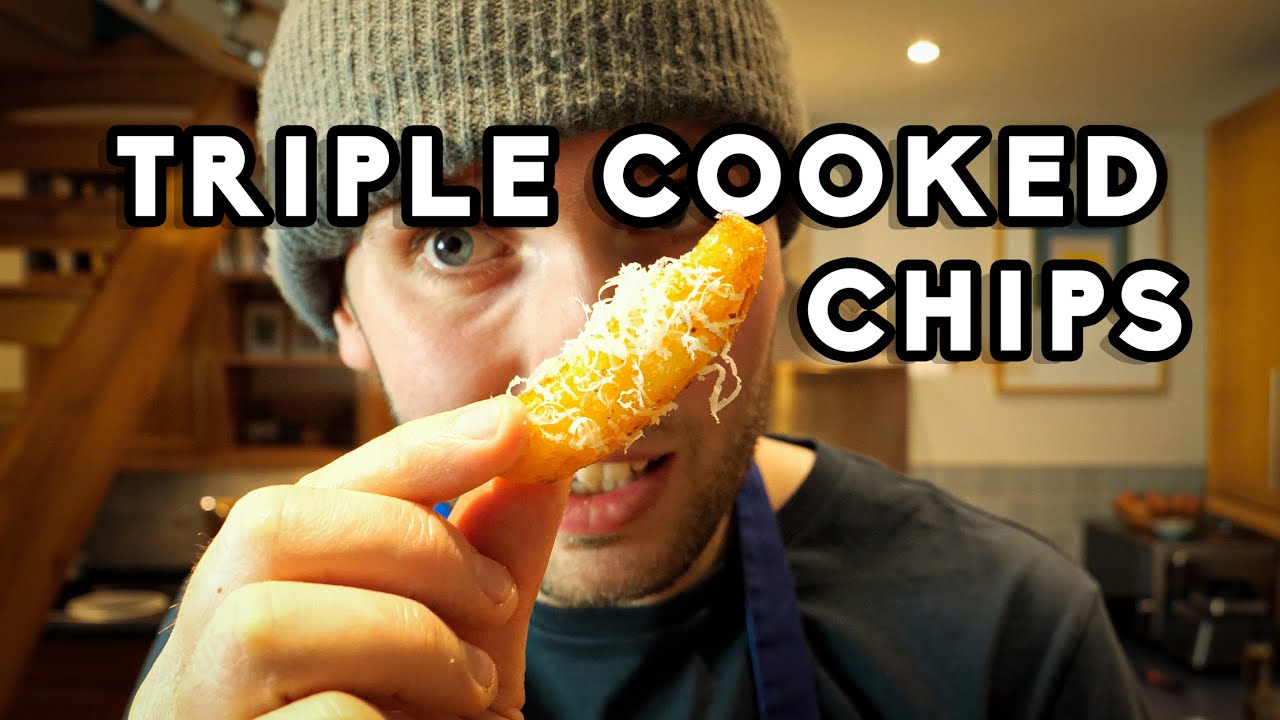 How To Make Triple Cooked Chips - YouTube