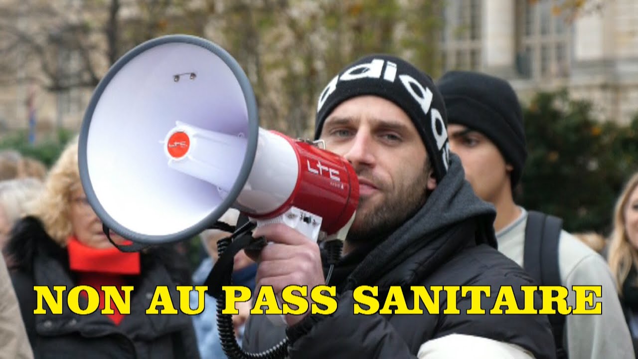 Manifestation anti pass du 20 novembre 2021 à ROUEN - YouTube
