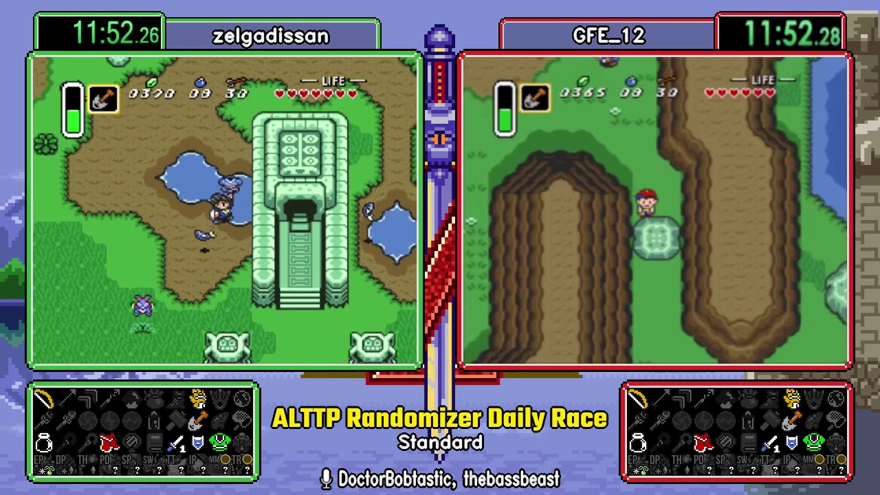 Standard Jan 7, 2020. ALTTP Randomizer Daily Race. - YouTube
