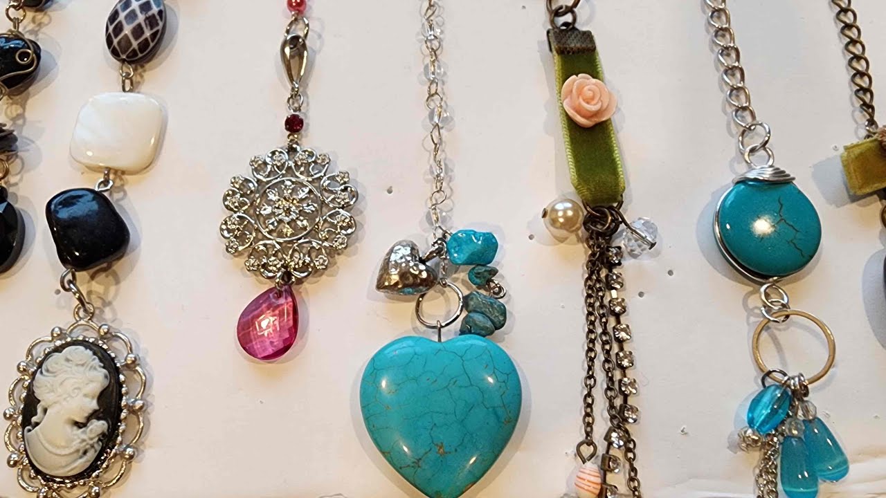 Ideas & Inspiration Junk Journal Dangles, Bridal Bouquet Dangles ...