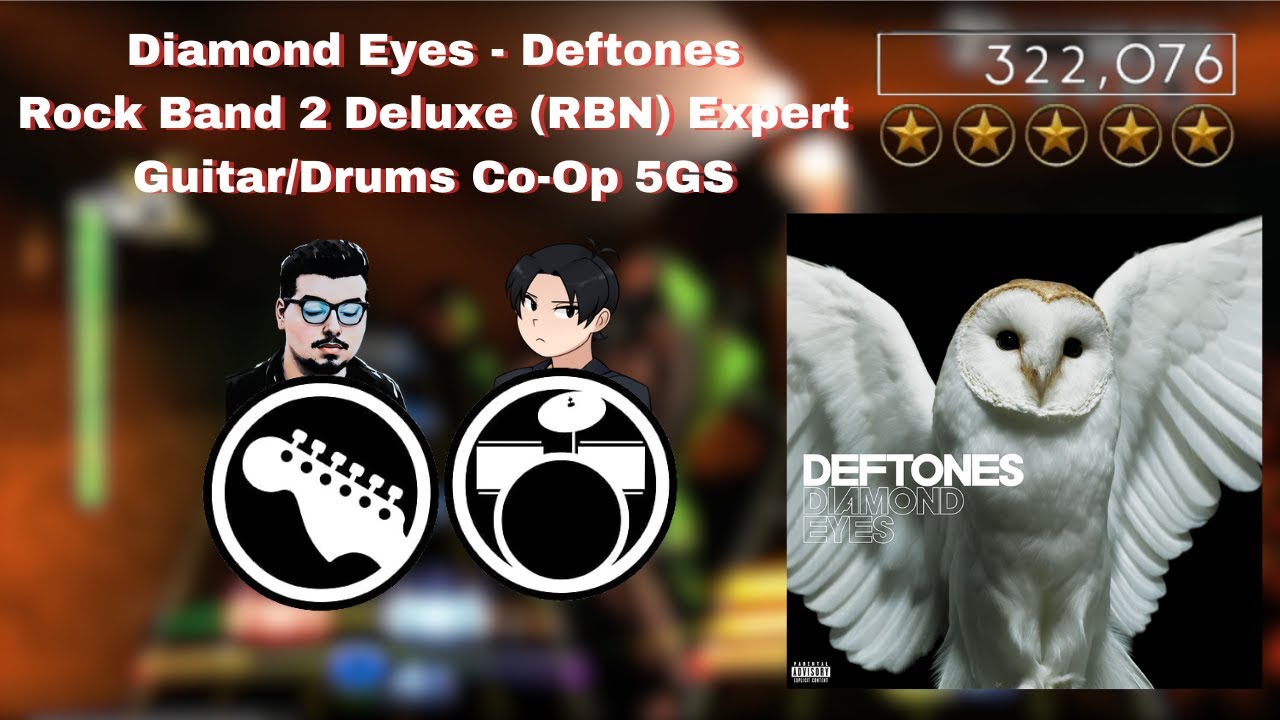 Diamond Eyes - Deftones || Rock Band 2 Deluxe (RBN) Expert Guitar/Drums ...