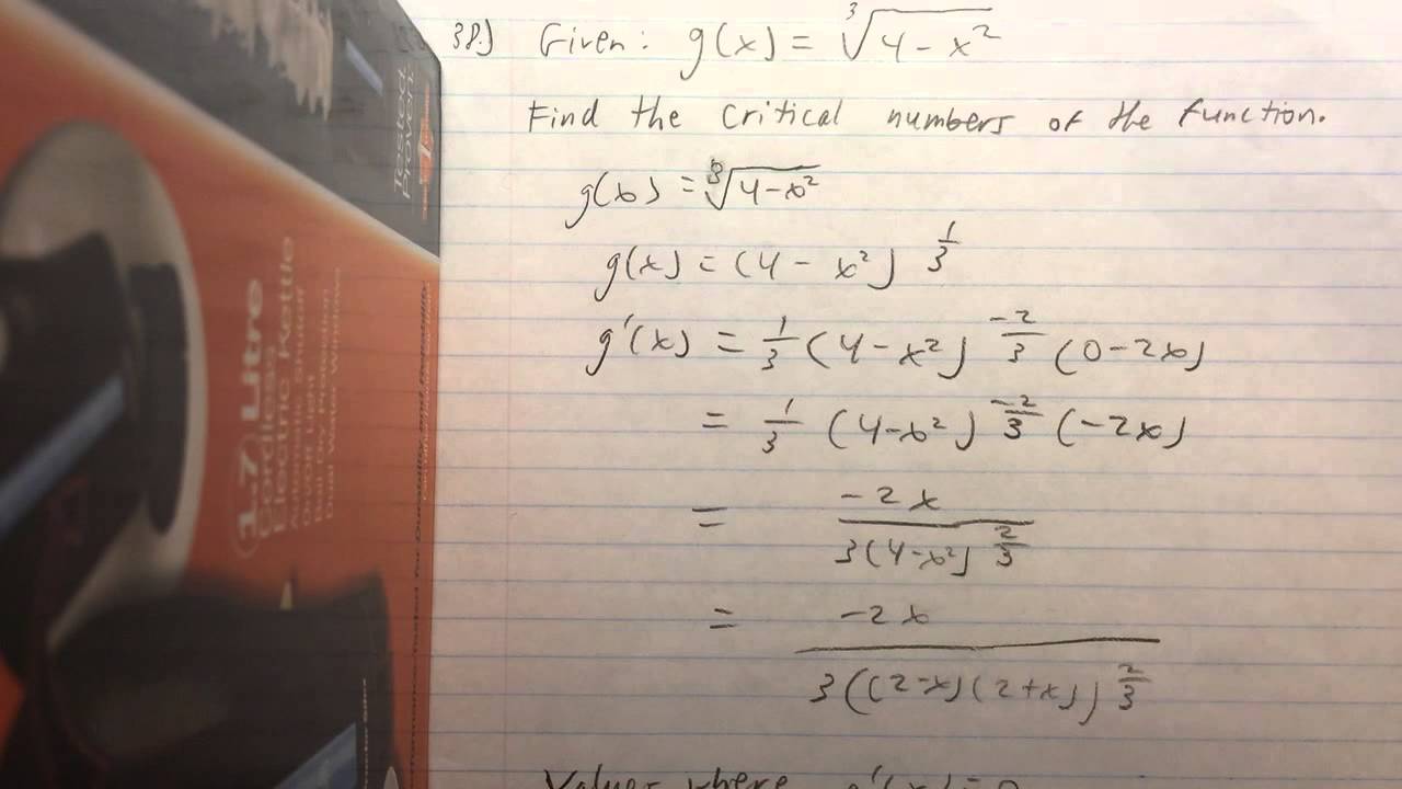 4 1, Question 38, calc 1000 - YouTube