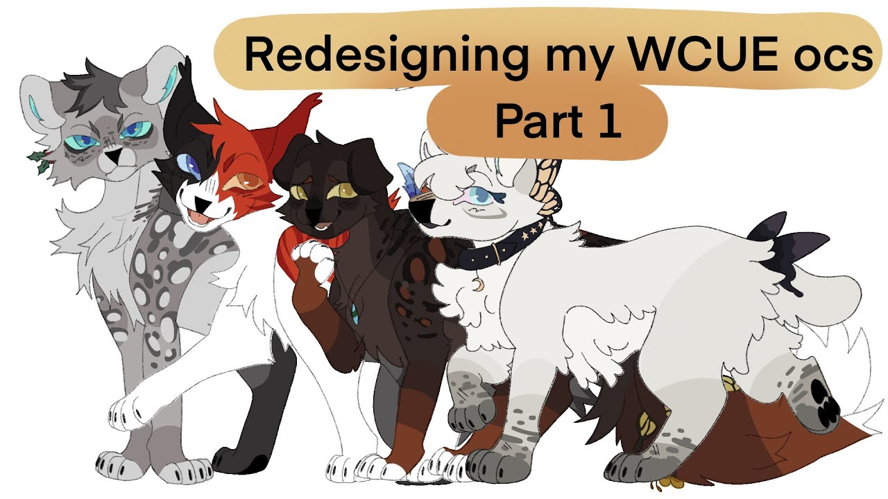 οΈ Redesigning My Wcue Ocs π¨ Part 1 Youtube