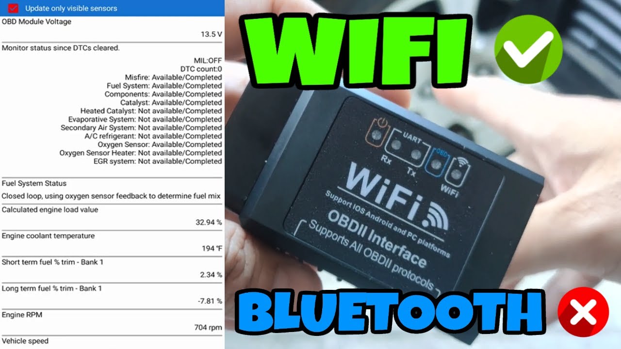 ELM 327 WIFI OBD Scanner Diagnostic Tool / Murang OBD SCANNER na WIFI ...