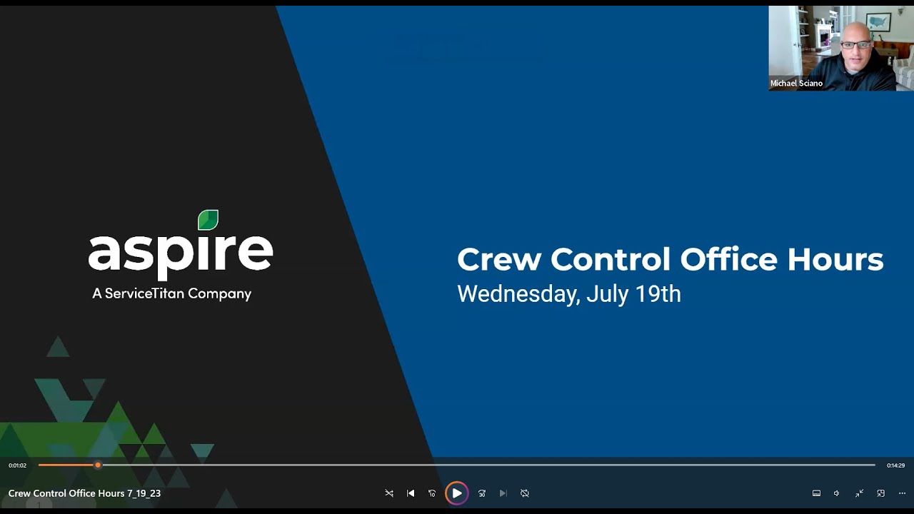 Crew Control Office Hours July 19, 2023 - YouTube