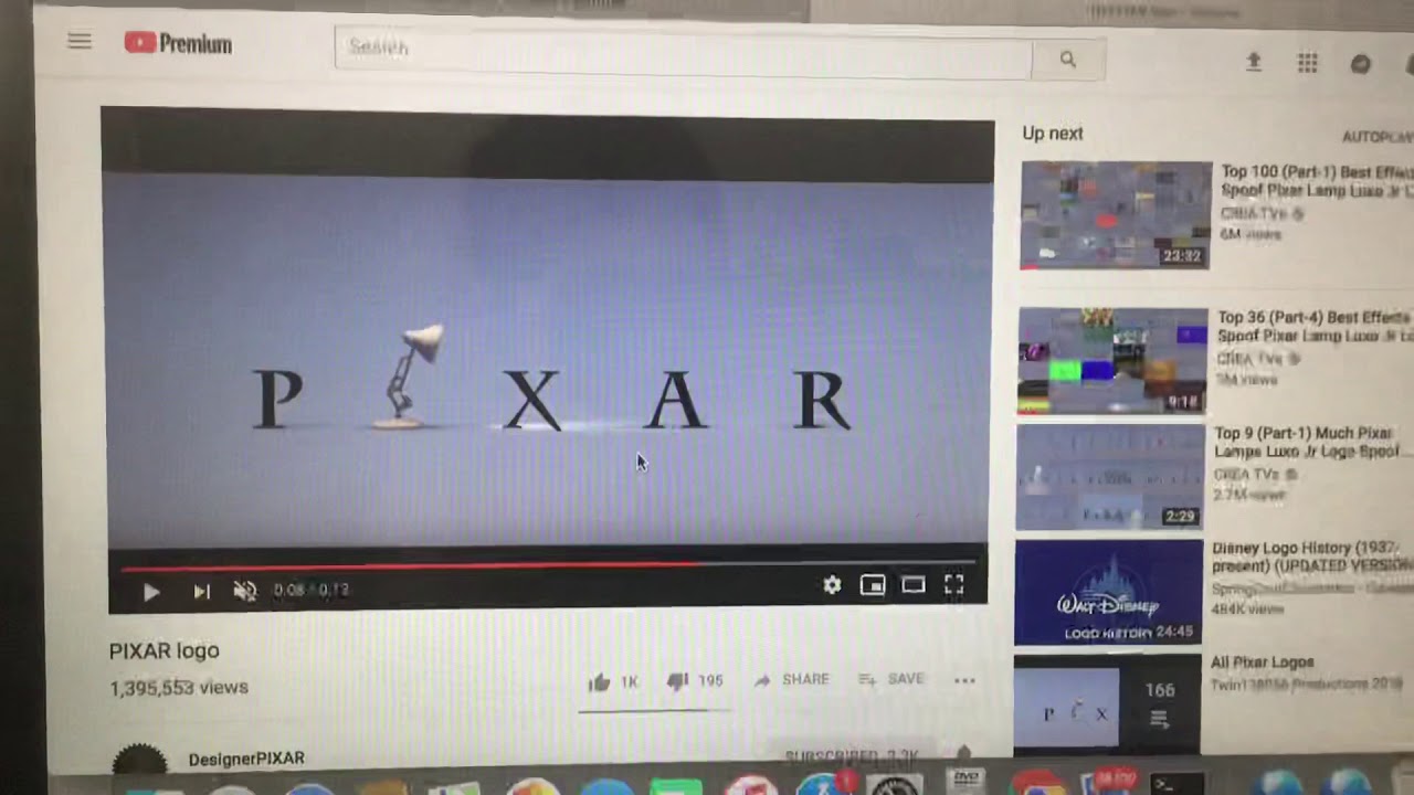 Pixar logo - YouTube
