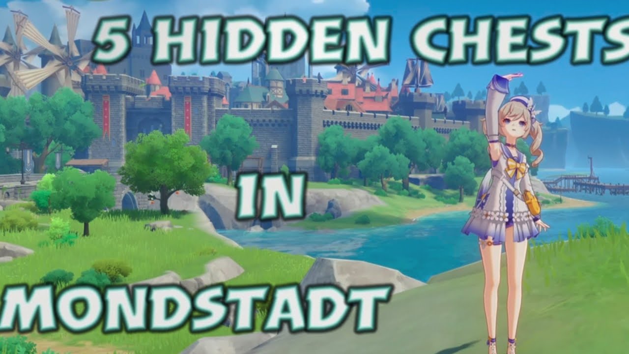 5 Hidden Chests In Mondstadt [🪙Genshin Impact Hondor🪙] AR 56 | 100% ...