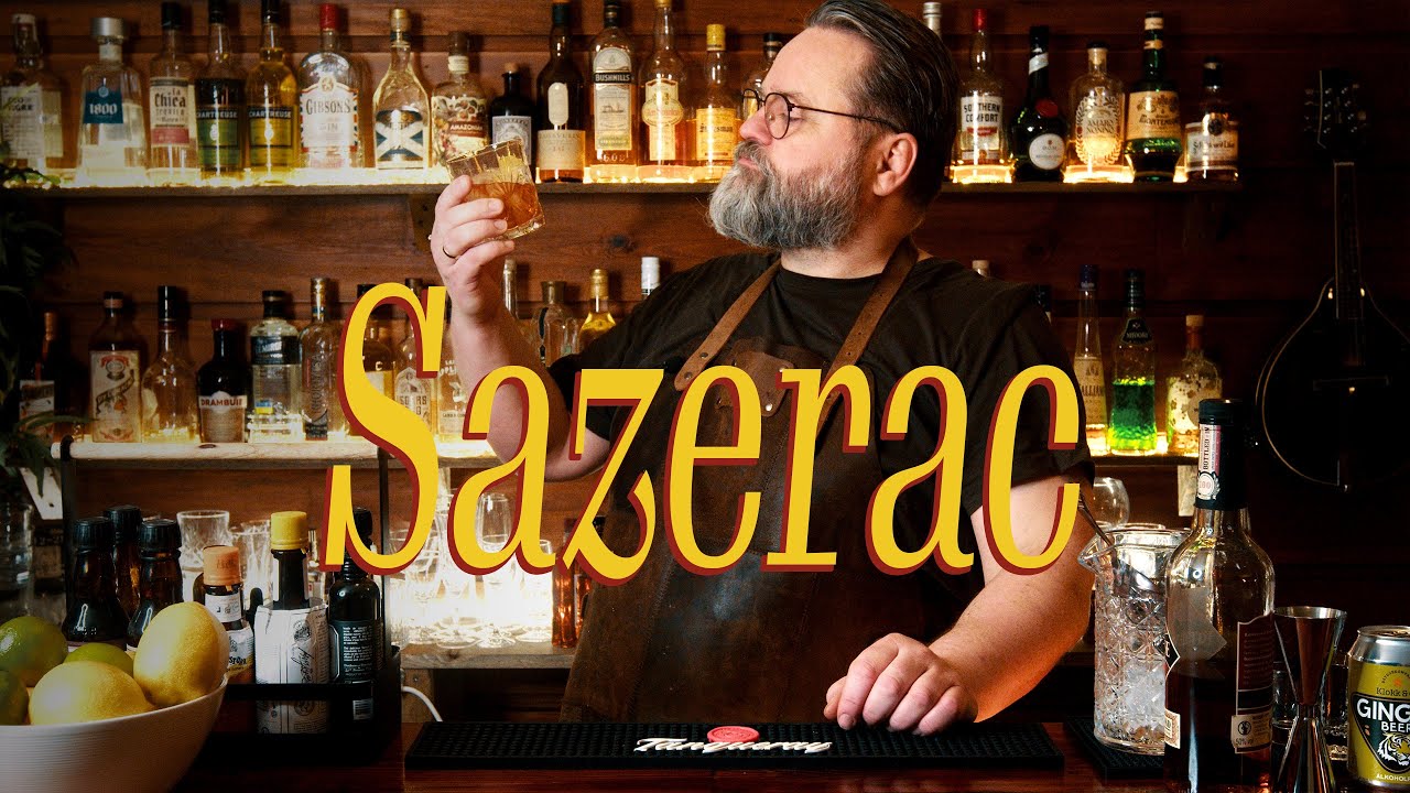 Sazerac – En klassiker som bringer smaken av New Orleans hjem - YouTube