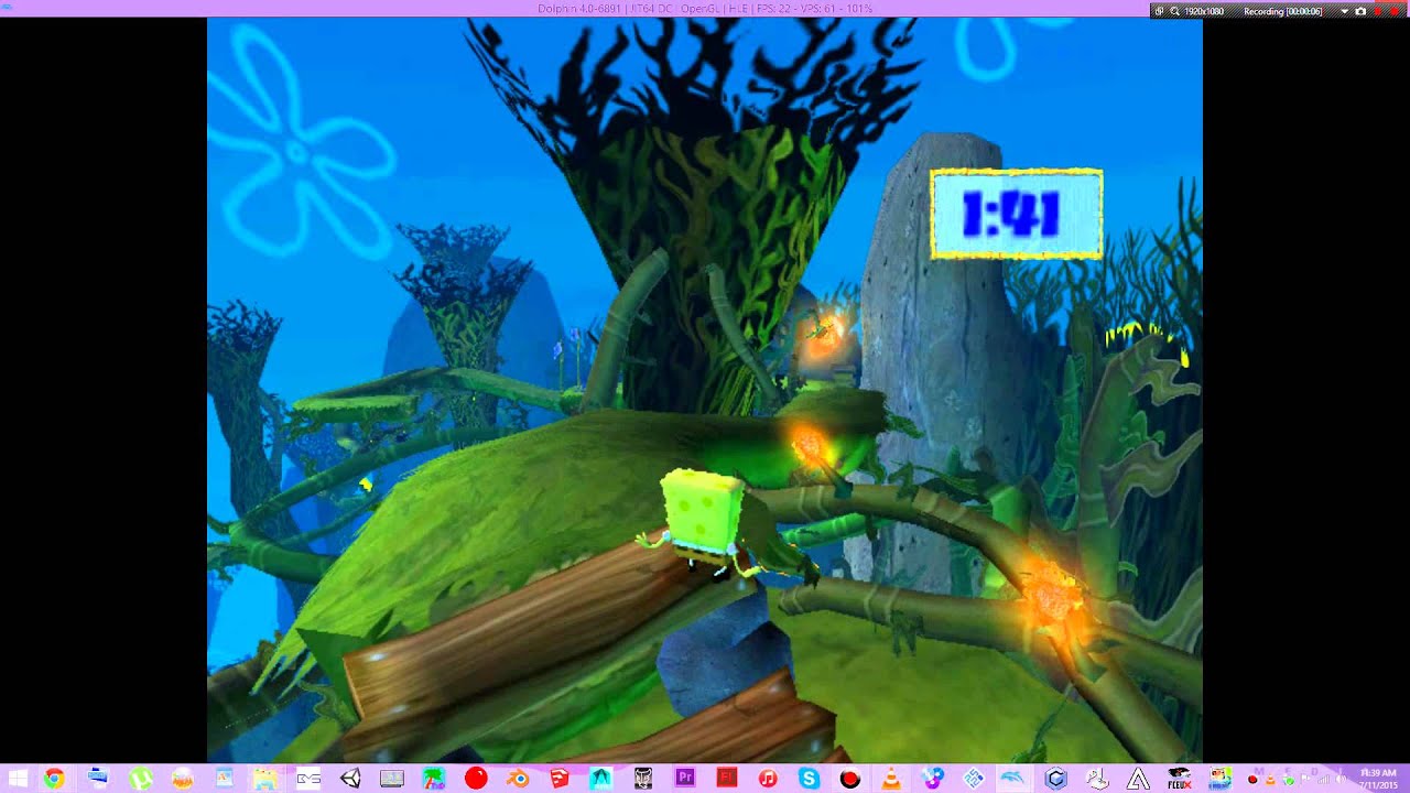 SpongeBob SquarePants BFBB, slide timer glitch - YouTube