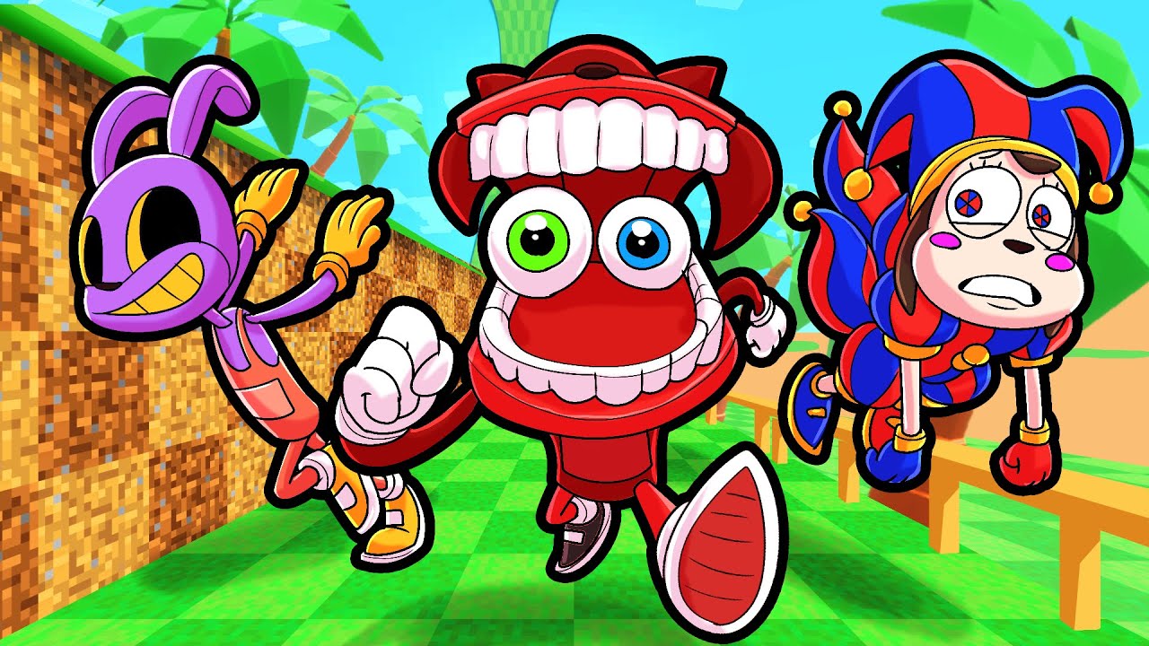 SONIC AMAZING DIGITAL CIRCUS! (Caine, Pomni Jax) - YouTube