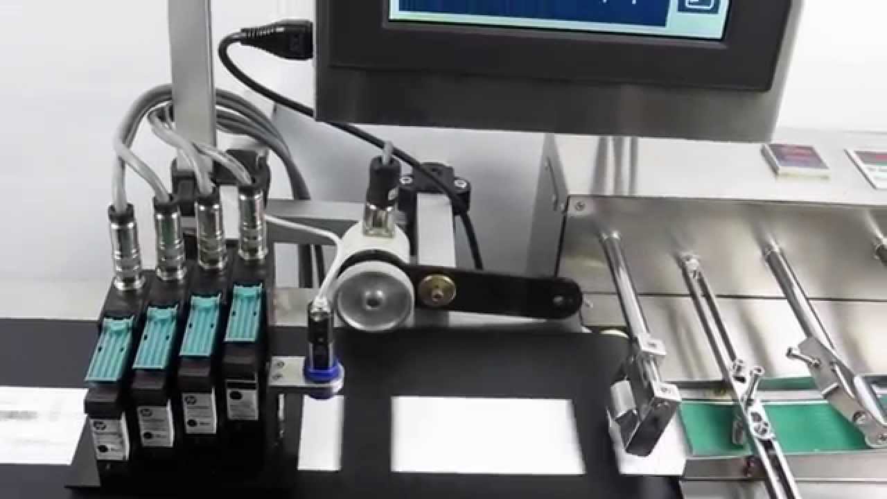 Matricode m-jet printers using hp TIJ 2.5 Technology - YouTube