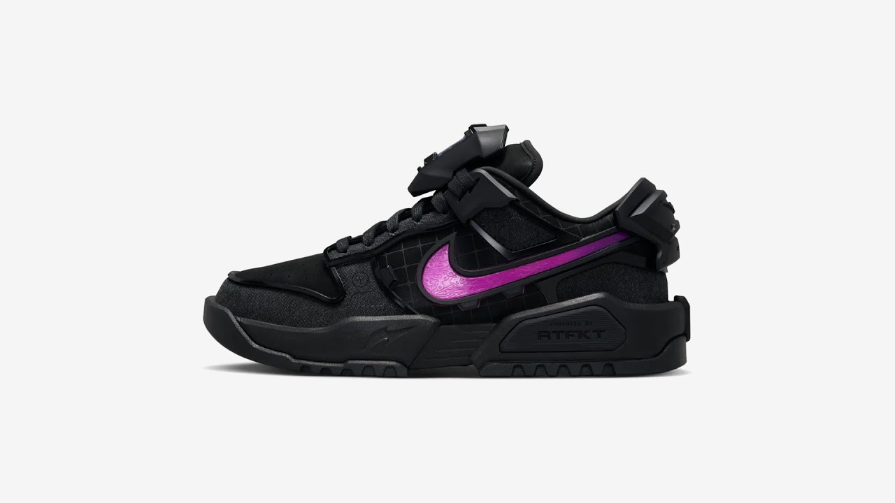RTFKT x NIKE Dunk Genesis 'VOID Edition' - YouTube