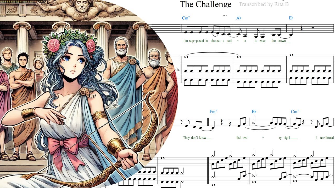 Epic: The Musical — The Challenge — Piano Sheet Music - YouTube