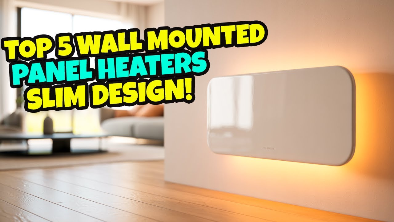 Top 5 Wall Mounted Panel Heater Slim Design – Modern Heat Meets Minimal ...