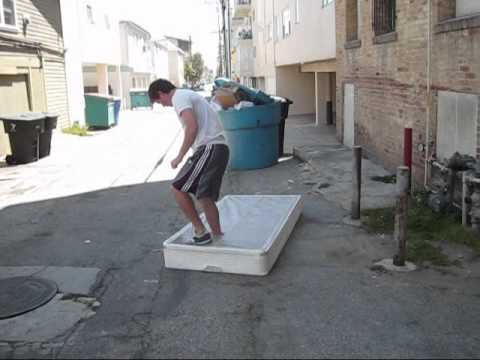 Ultimate Mattress Destruction - YouTube