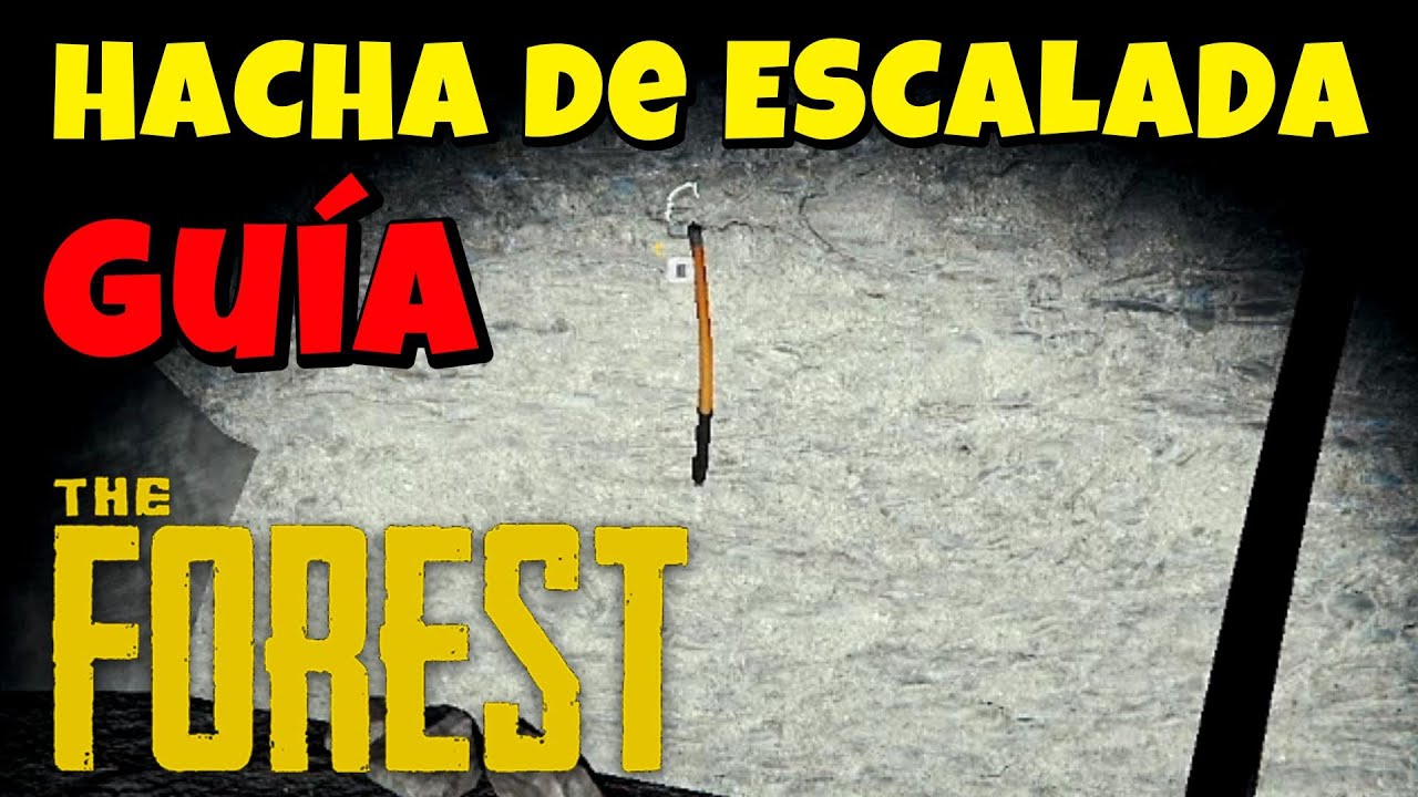 The Forest - Donde encontrar el HACHA de ESCALADA Guía (The Forest 2025 ...