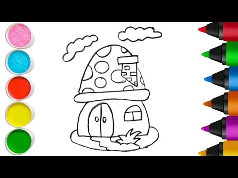 Let's Draw Our Dream House! | Fun House Drawing for Kids and Toddlers ...