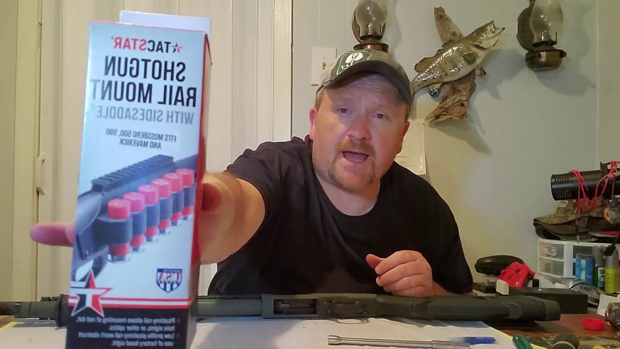 Mossberg Maverick 88 Tactical Build TACSTAR Mount PART # 5 - YouTube