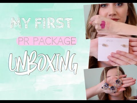PR PACKAGE UNBOXING - YouTube