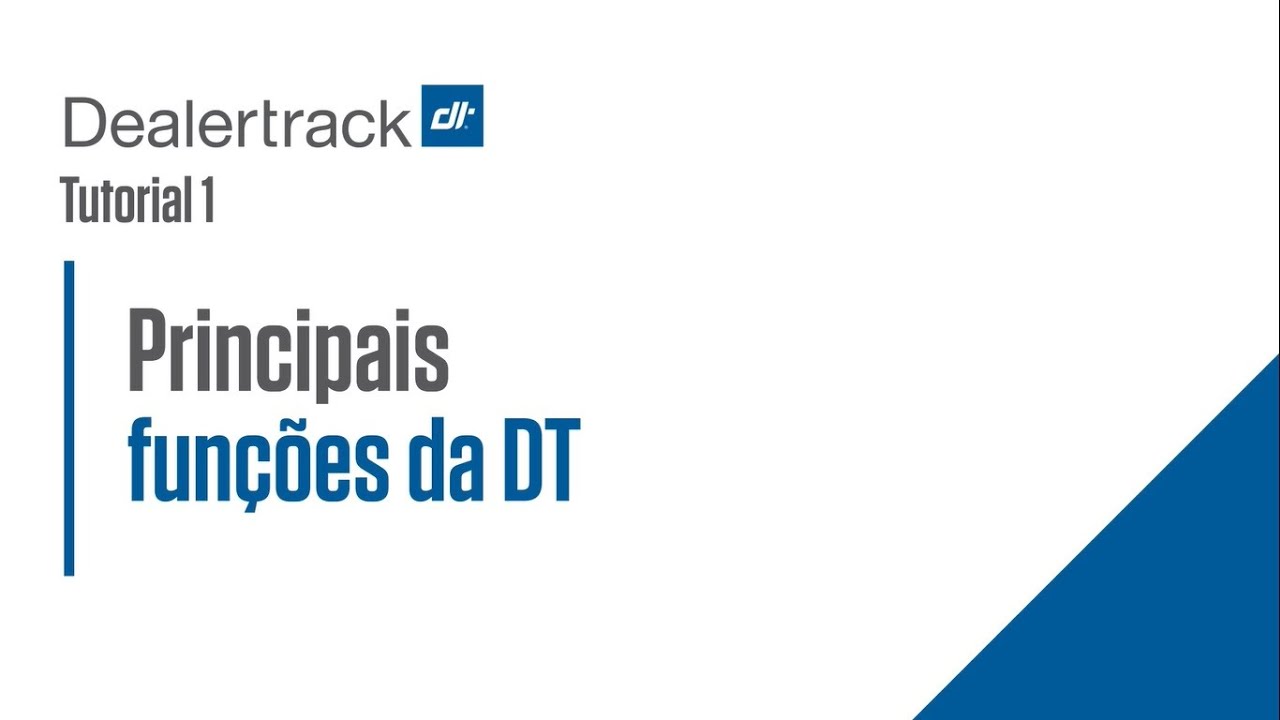 Tutorial DT 1: Conheça as principais funcionalidades da DT! - YouTube