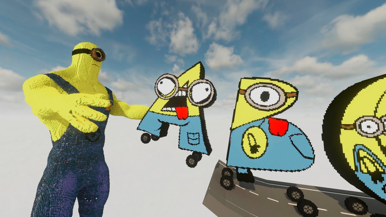 Minion Alphabet Lore vs Big Minion | Teardown - YouTube