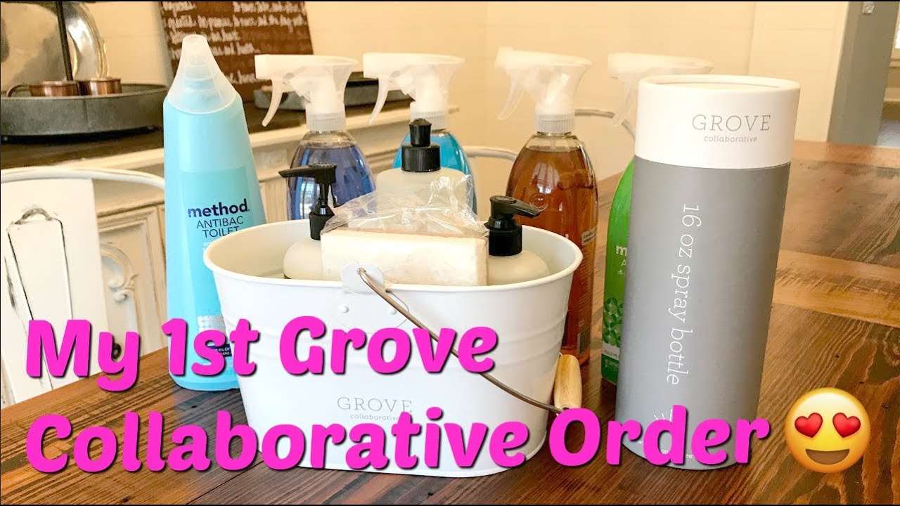 GROVE COLLABORATIVE UNBOXING - My First Grove Collaborative Order - YouTube