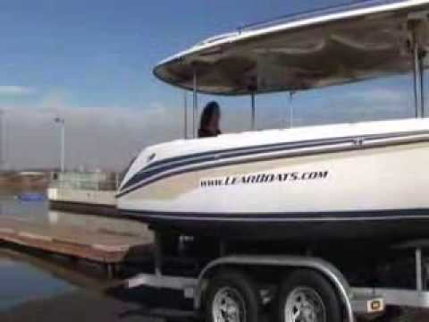 Learboat trailerable Retractable EZ2CY windows - YouTube