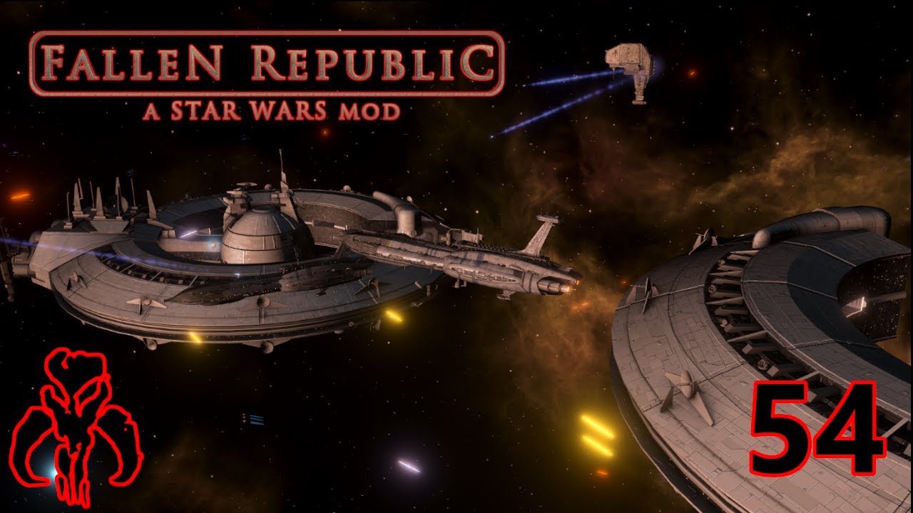 Stellaris Star Wars Fallen Republic Mandalorian Clans Ep54 - Enemies ...