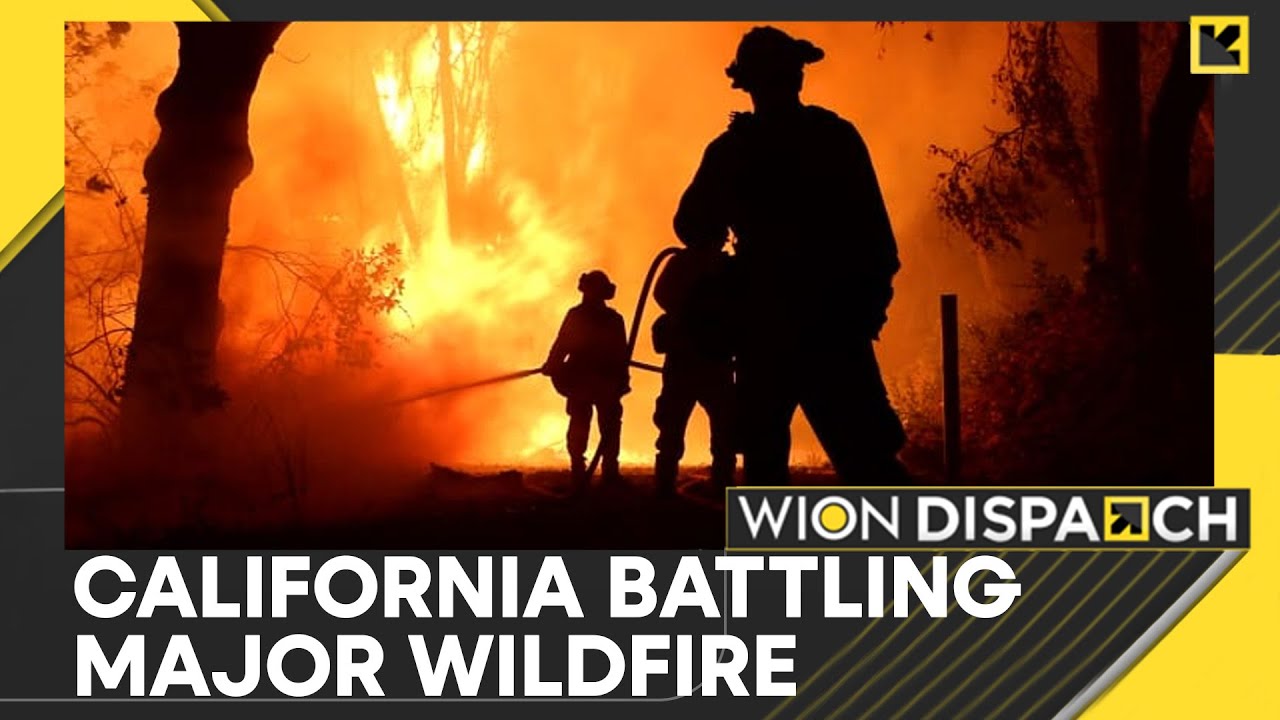 California wildfire forces evacuation as it spread over 12,265 acres of ...