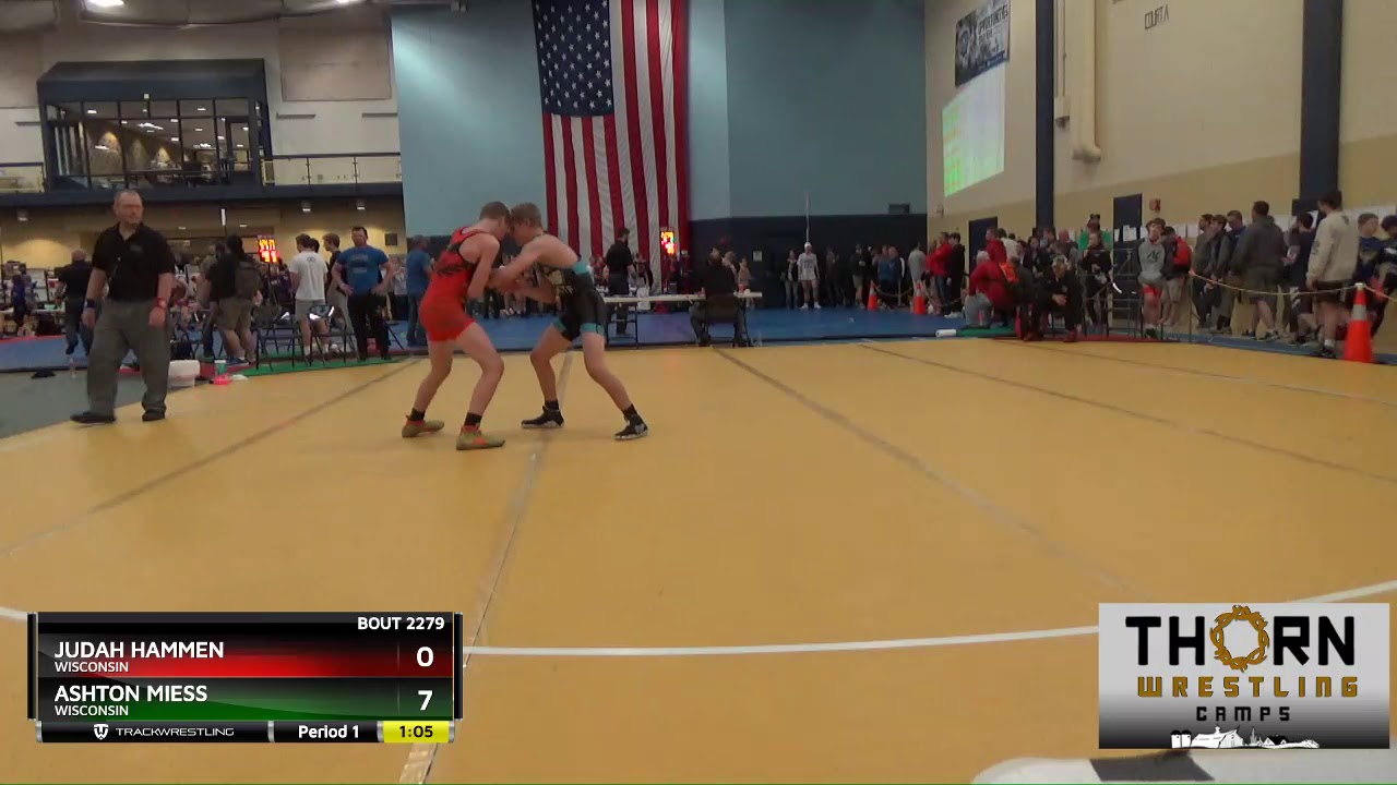 16U 120 Judah Hammen Wisconsin Vs Ashton Miess Wisconsin - YouTube